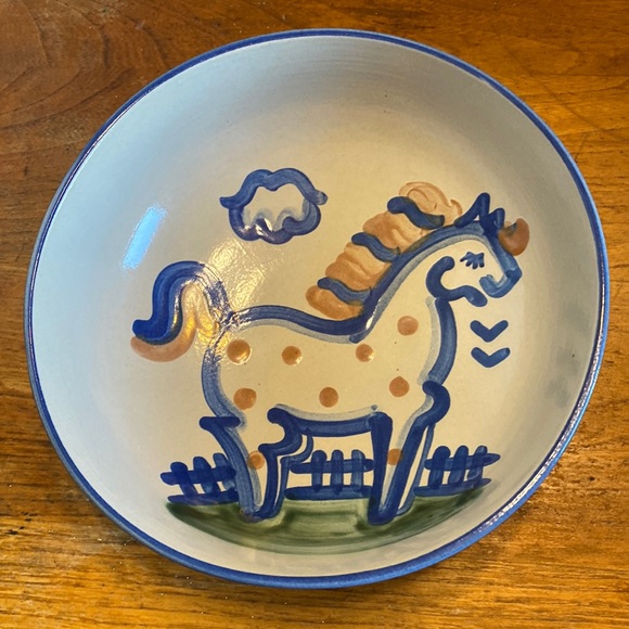 M.A. Hadley | Art | Vintage 98s Ma Hadley Marked 8 Horse Themed Serving ...